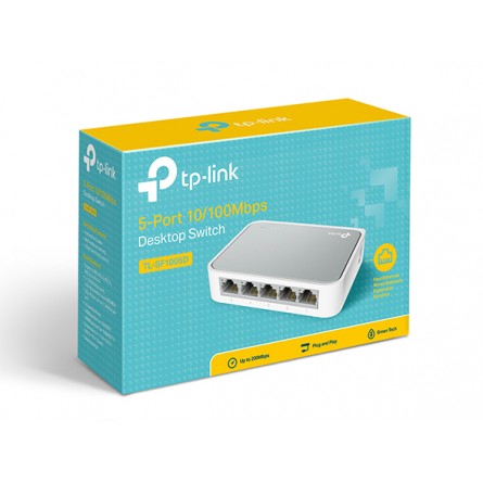SWITCHEUR TP-LINK 5 PORT -LS1005 10/100 Mbps